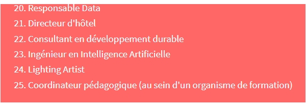 Ces métiers sont actuellement les plus recherchés en France - VISIPLUS ...